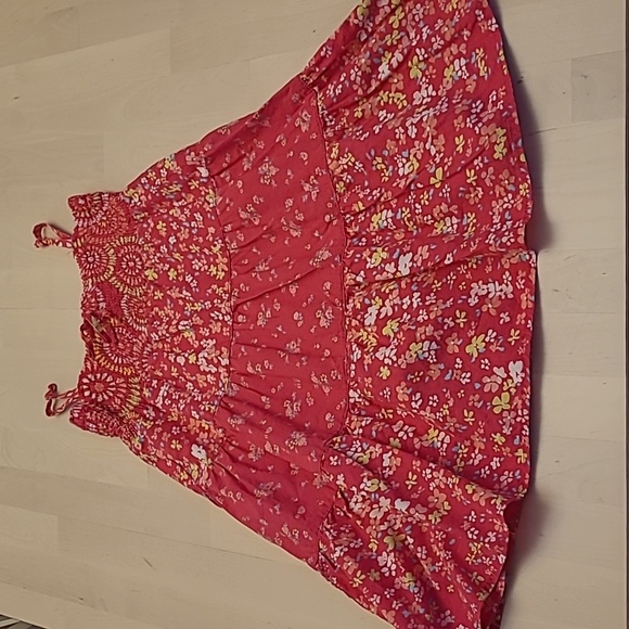 At Last | Dresses | Like New At Last Pink Floral With Spagetti Straps ...